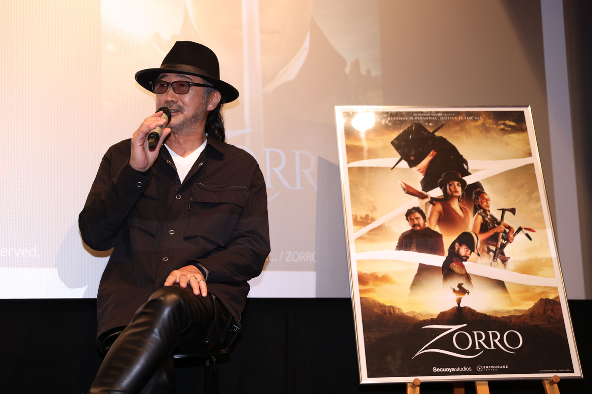 大塚明夫登壇「ゾロはカッコよさを煮詰めた結晶」 日本初放送ドラマ「ZORRO」試写トークイベントレポート BS12で10月6日（日）放送スタート | NEWSCAST
