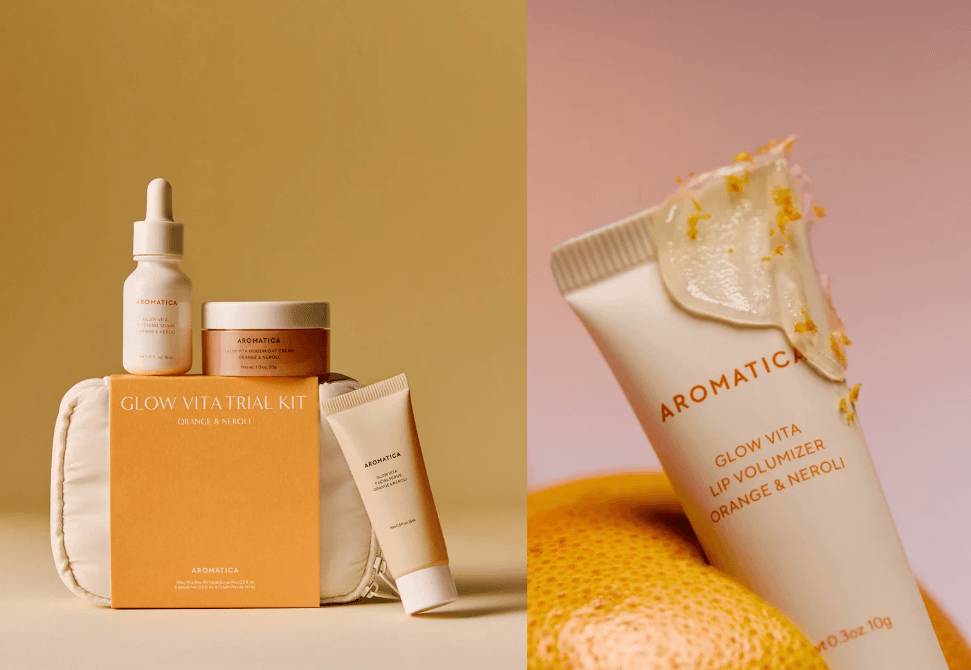 韓国人気ヴィーガンコスメブランド「AROMATICA(アロマティカ)」から“グローライントライアルキット”と“ビタボリューマイザー”が新登場! | NEWSCAST