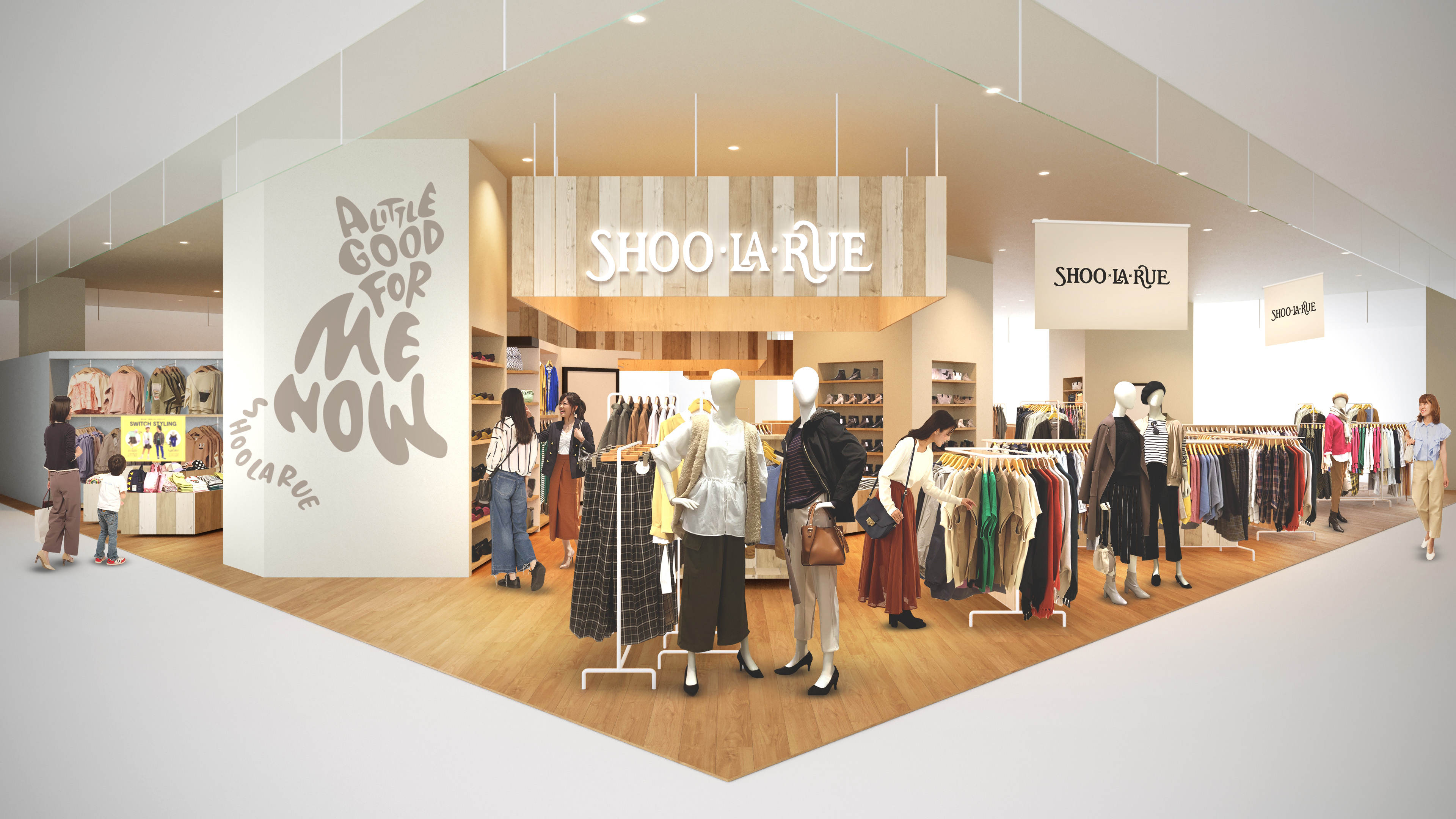 SHOO･LA･RUE（シューラルー） 新たなコンセプトショップを9月15日（金） 熊本「ゆめタウンはません」にリニューアルオープン！ | NEWSCAST